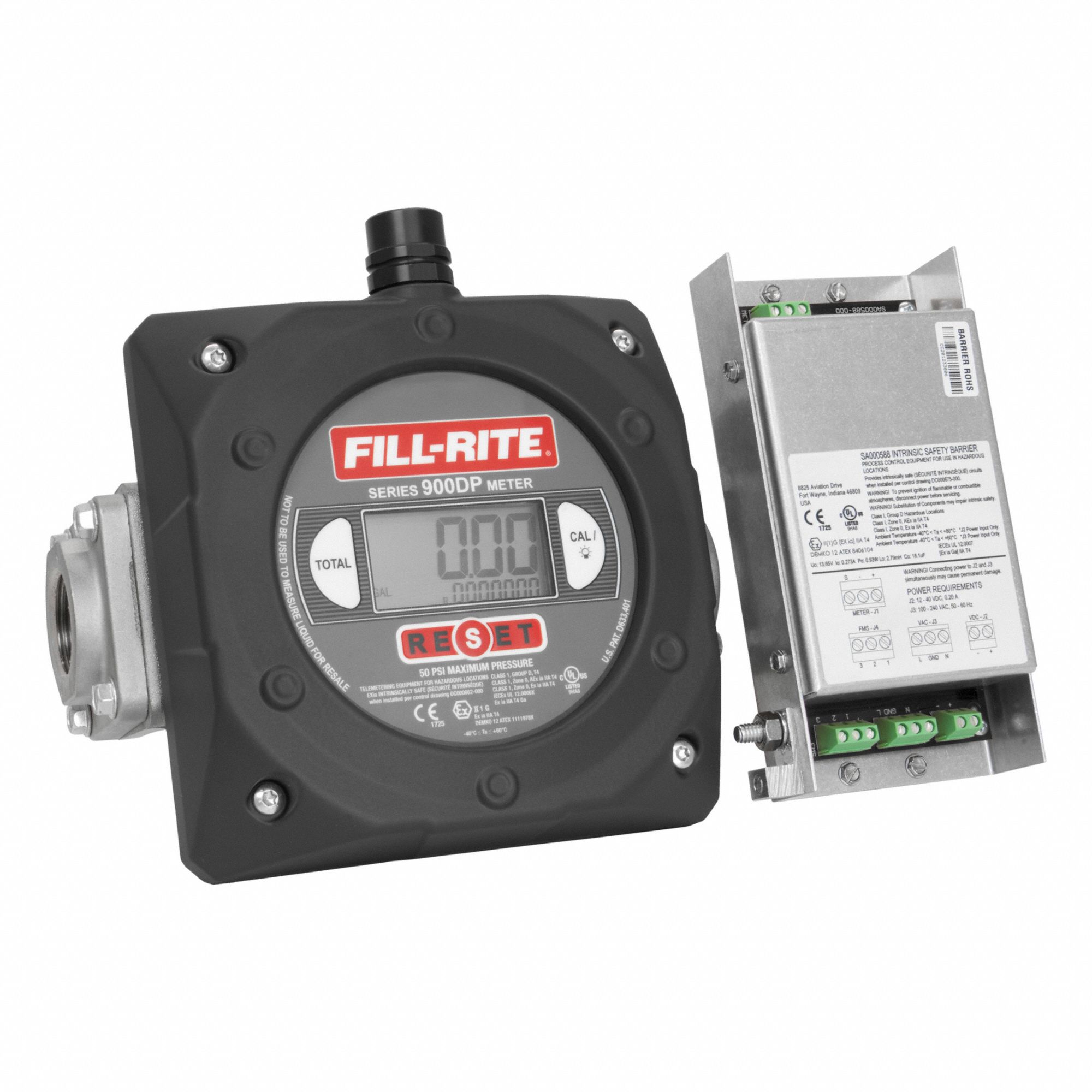 FILL-RITE, Digital Display Meter, Digital, Mechanical Flowmeter ...