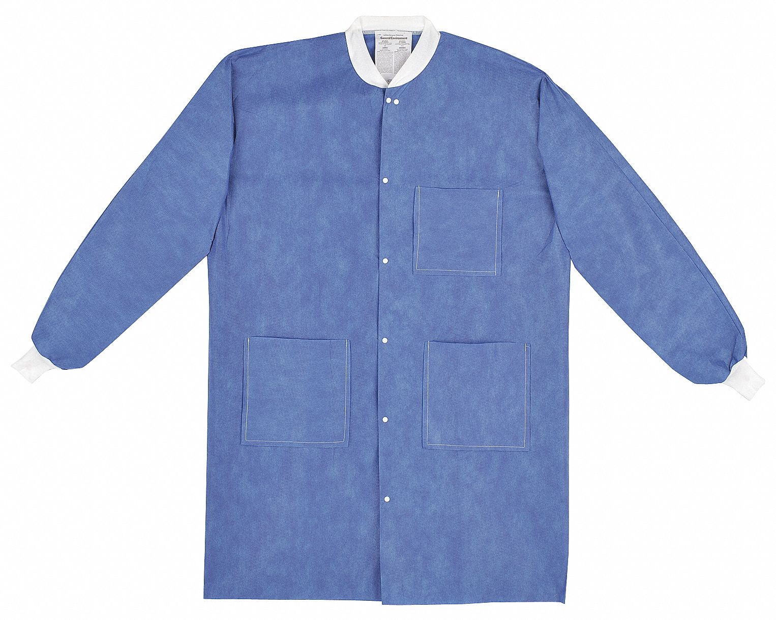 DUPONT Blue Polypropylene SMS Disposable Lab Coat, Size: 4XL - 30J210 ...