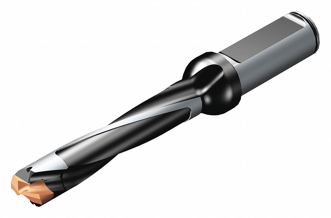 SANDVIK COROMANT, 6.142 in Overall Lg, Exchangeable Drill Body - 30K871 ...