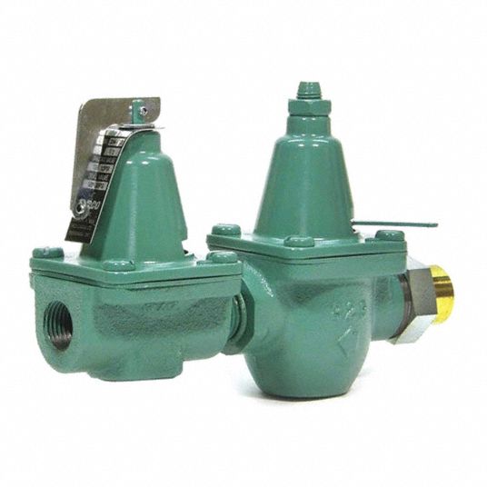 TACO, NPT, 1/2 in Pipe Size, Bolier Feed Valve Relief Pressure - 30K892 ...
