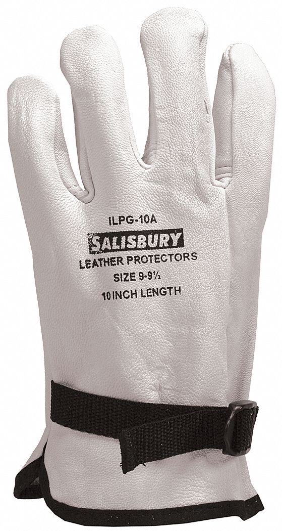 SALISBURY Protector para Guantes Aislantes,Crema,Cuero de Cabra ...