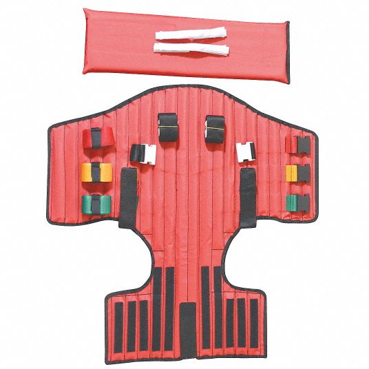 MEDSOURCE, 33 in L x 32 in W, 500 lb Wt Capacity - Max, Extrication ...