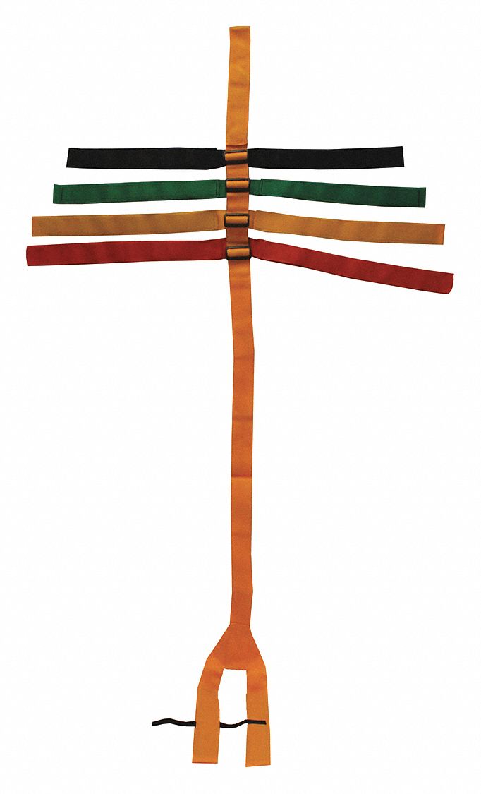 MEDSOURCE, 5 7/8 ft, Polypropylene, Strap System - 30LR58|MS-ST11PT_2 ...