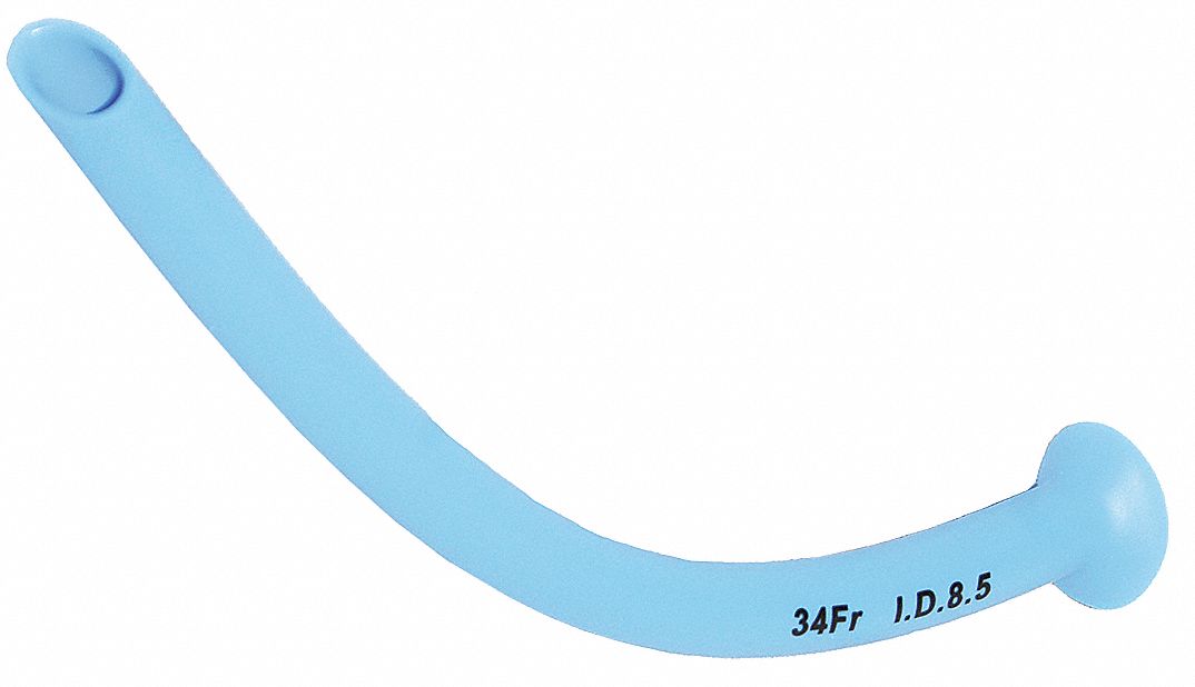 MEDSOURCE, 34 Fr Catheter Size, Sterile, Nasopharyngeal Airway - 30LU63 ...
