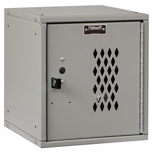 HALLOWELL, 11 3/8 in x 12 in x 12 3/4 in, 1 Tiers, Box Locker - 30LW64 ...