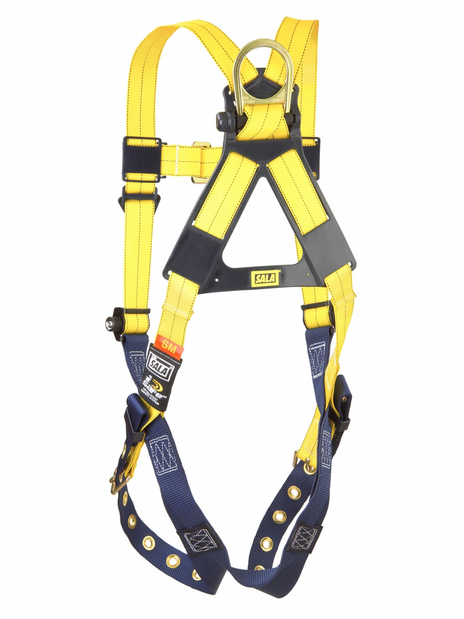 3M DBI-SALA Full Body Harness, 420 lb, Yellow - 3XL - 30M403|1101258 ...