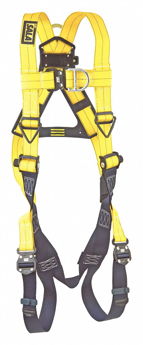 3M DBI-SALA Full Body Harness: Climbing, Vest Harness, Back/Chest ...