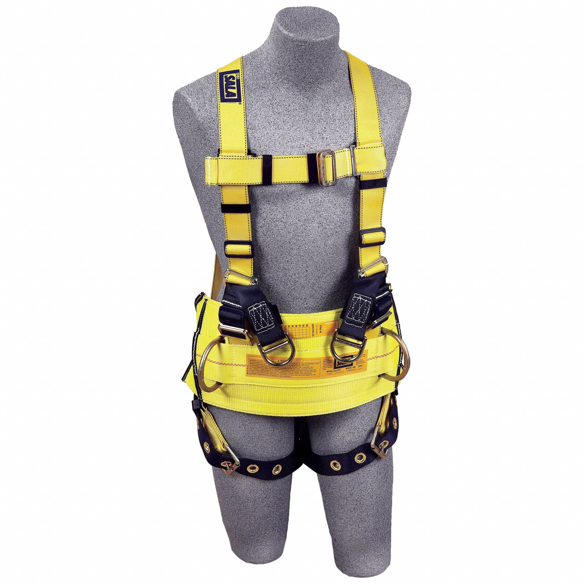 3M DBI-SALA, Gen Use, Vest Harness, Full Body Harness - 30M446|1105825 ...
