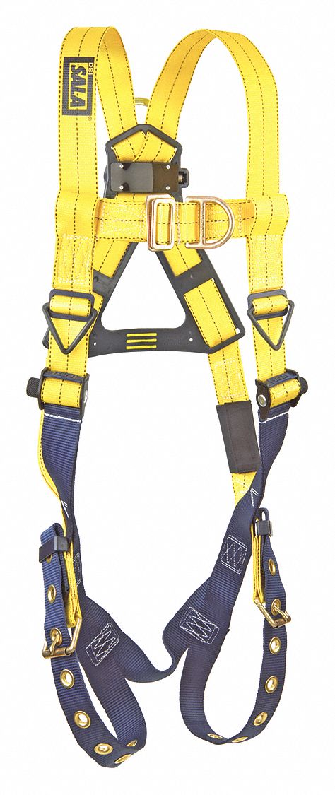 3M DBI-SALA Full Body Harness: Climbing, Vest Harness, Back/Chest ...