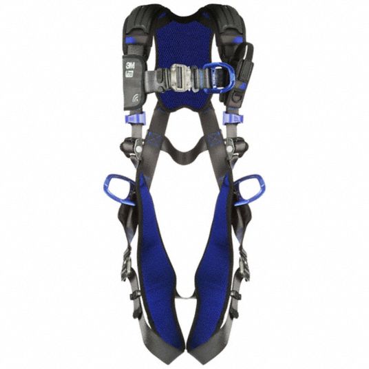 3M DBI-SALA, Vest, Quick-Connect / Quick-Connect Buckles, Full Body ...