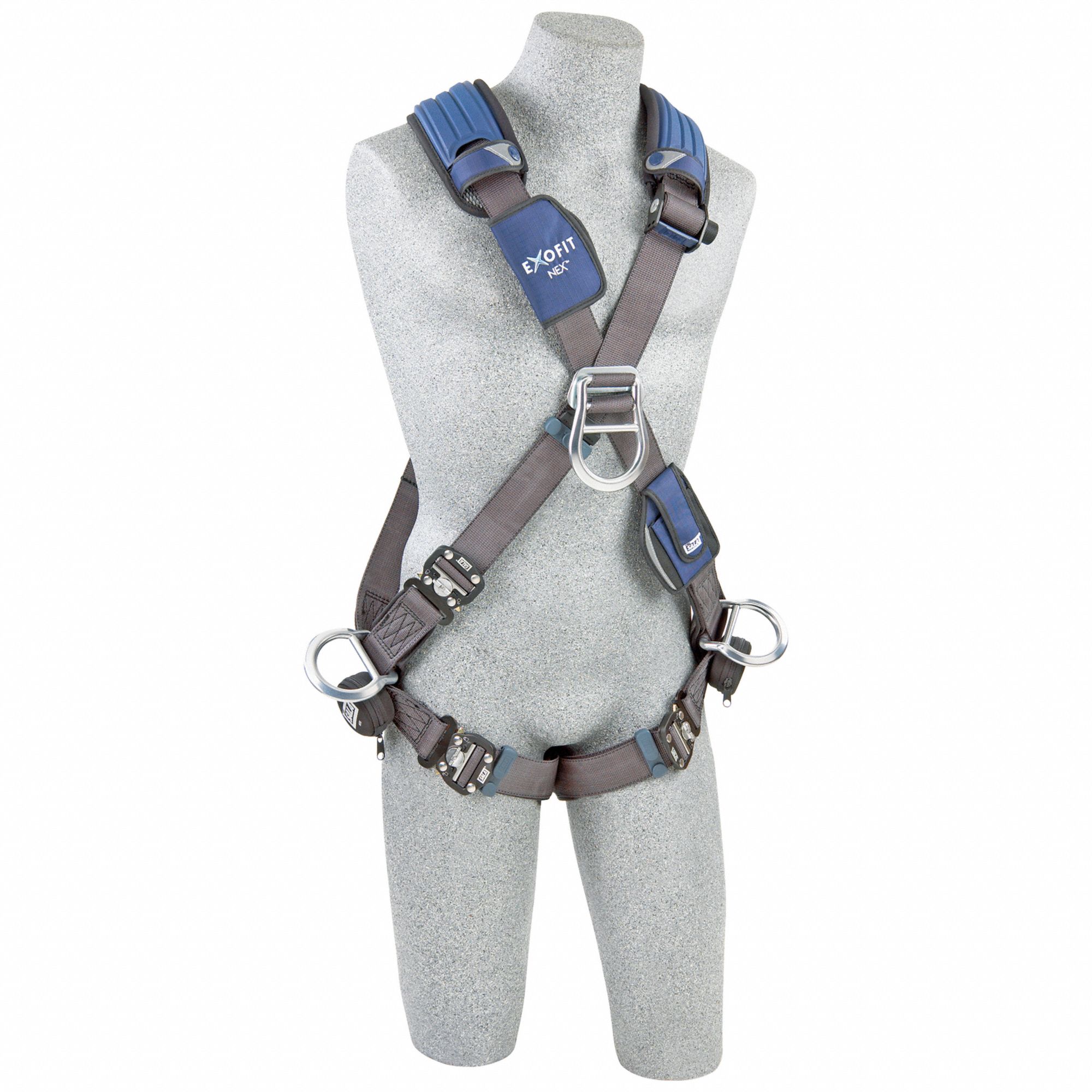 3M DBI-SALA, Crossover, Quick-Connect Buckles, Full Body Harness ...