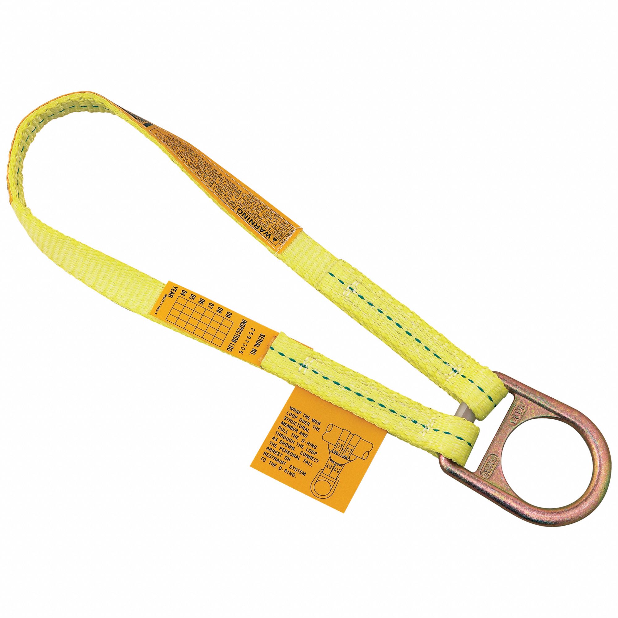 3M DBI-SALA, 3 ft Overall Lg, Steel, Scaffold Choker - 40A143|1201392 ...