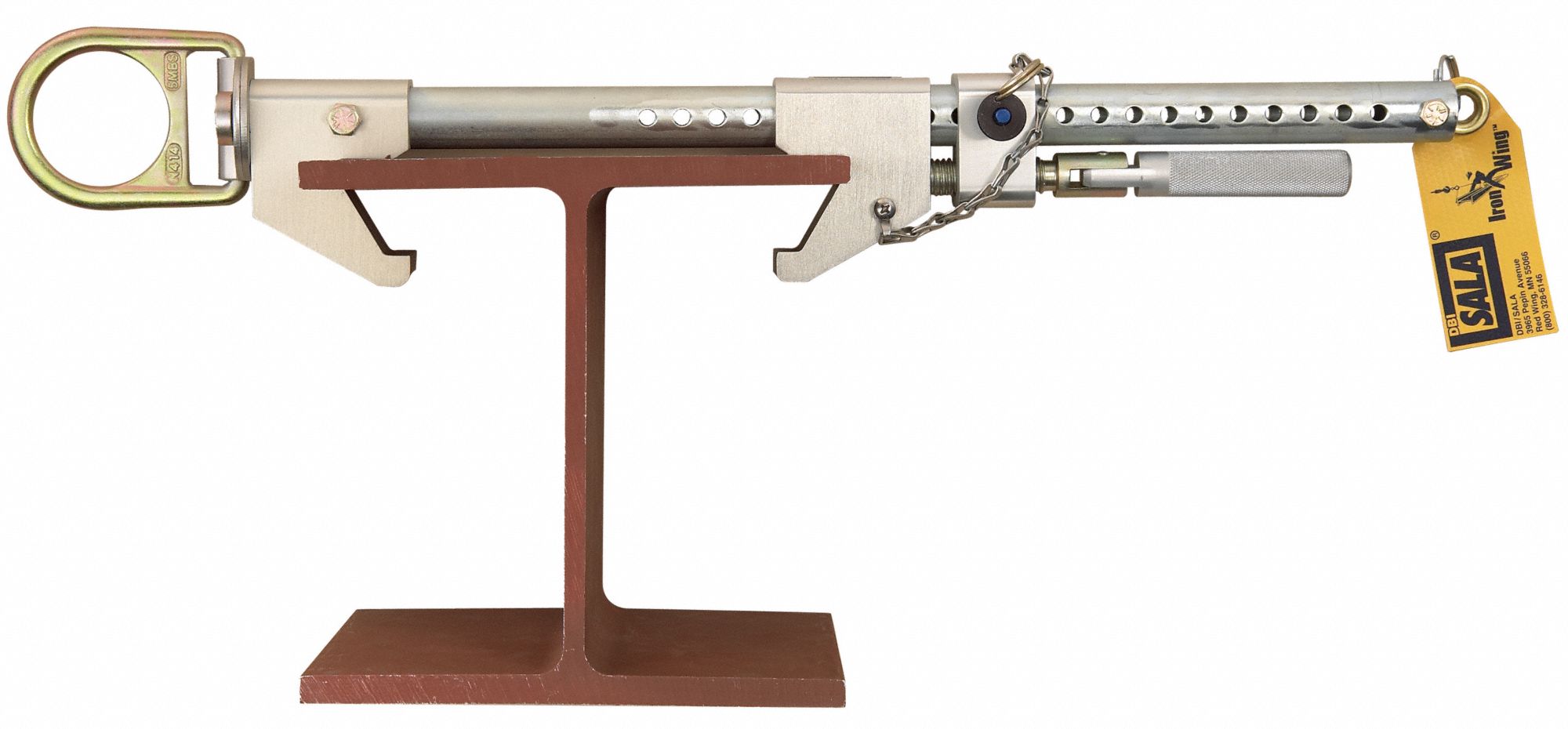 3M DBI-SALA Beam Clamp, Aluminum, Steel, 5,000 lb Tensile Strength ...