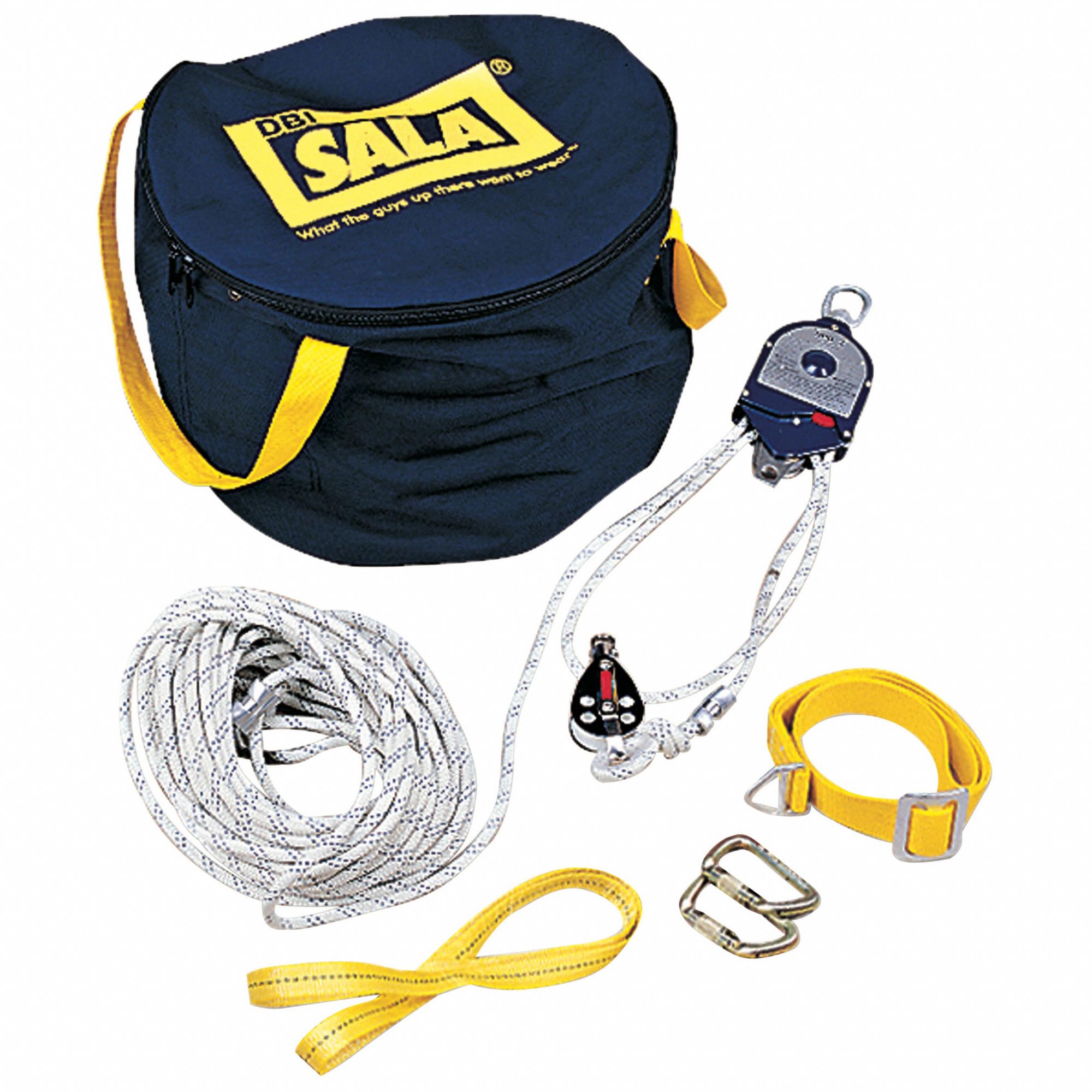 3M DBI-SALA, Lower/Raise, Carabiner, Rescue Positioning Device,Blue ...