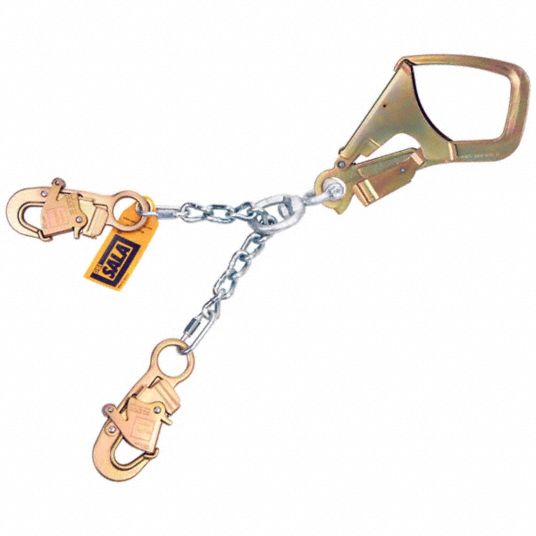 3M DBI-SALA, Steel Rebar Hook, Steel Snap Hook, Positioning Lanyard ...