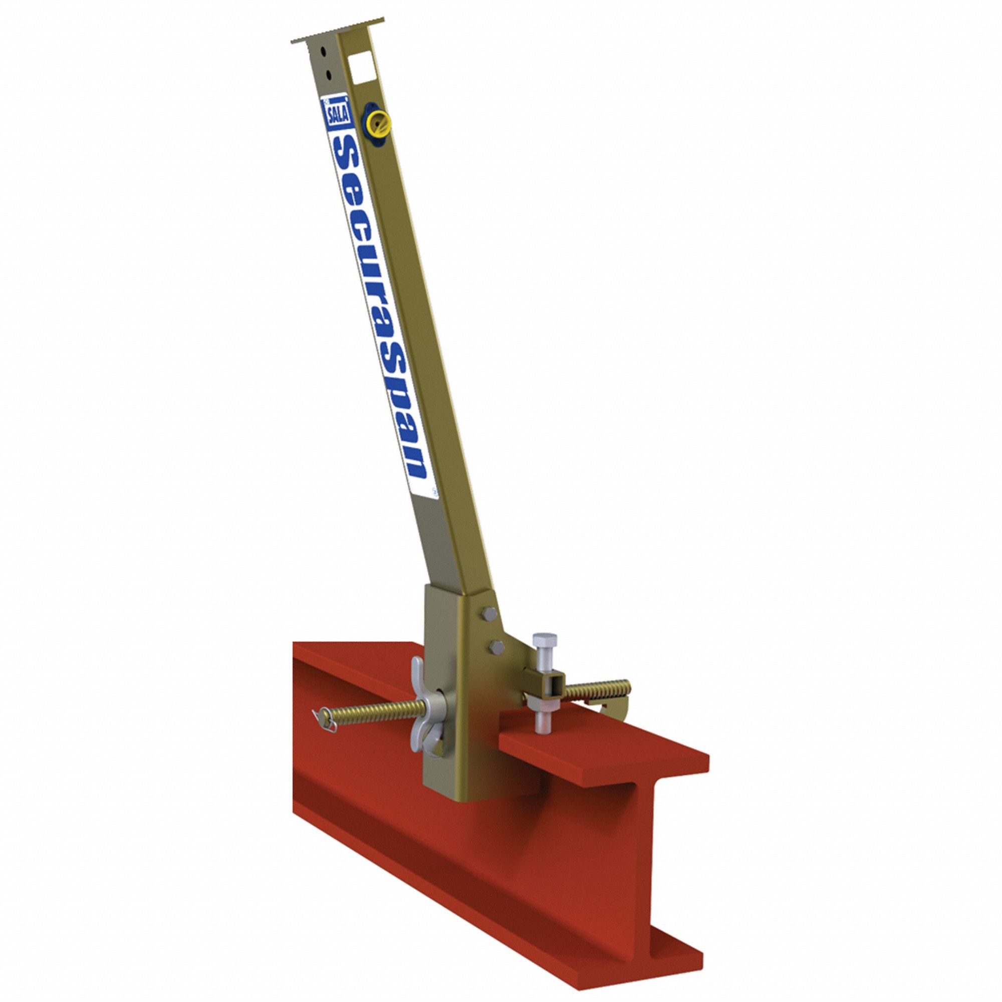 3M DBI-SALA, Reusable, Steel I-Beam, Stanchion with Base,Single/Multi ...