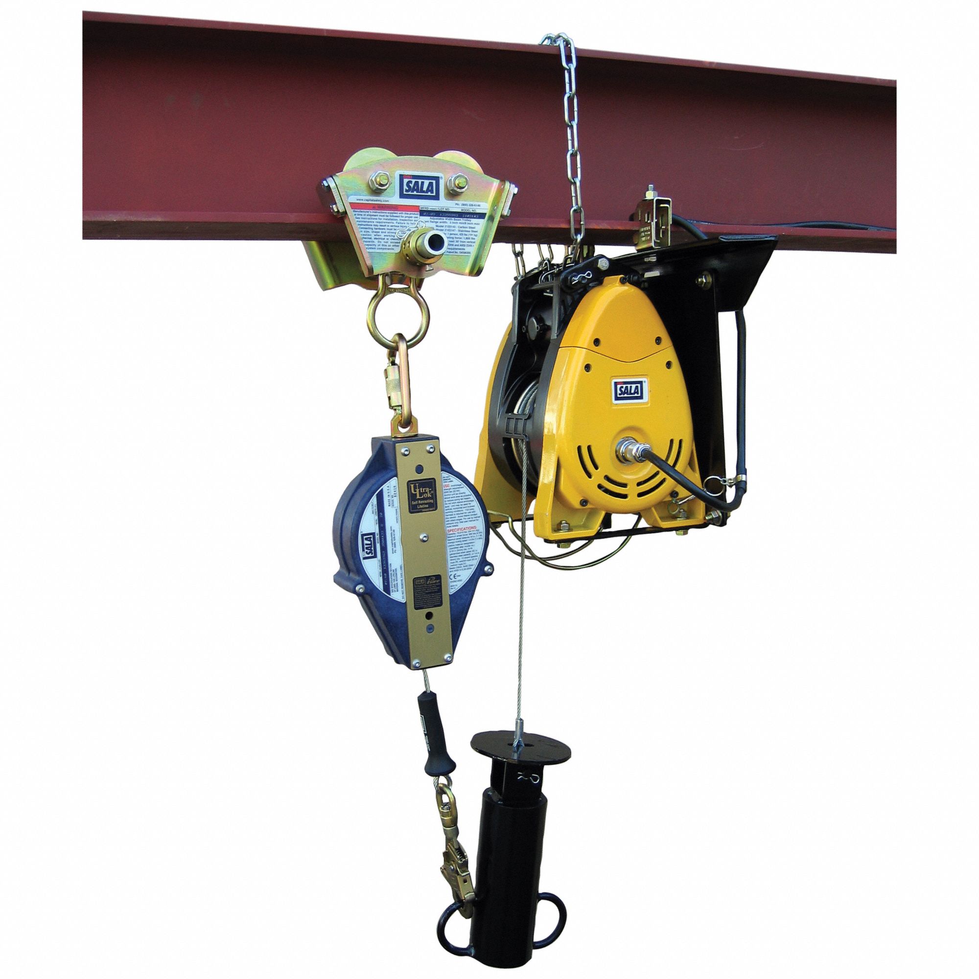 3M DBI-SALA, Steel, Self Retracting Lifeline, Power Tag Lines - 30M963 ...