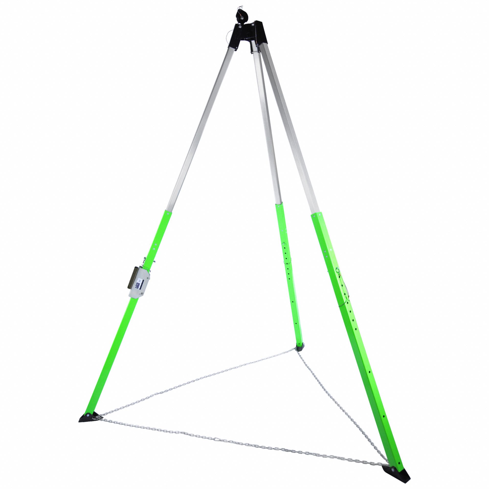 3M DBI-SALA, 10 ft to 10 ft Ht, 4 7/8 ft to 8 3/8 ft Base, Tripod ...
