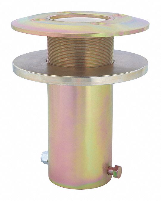 3M DBI-SALA Deck Mount Sleeve,Yellow: Flush Mount Base Mount, Slip-In ...