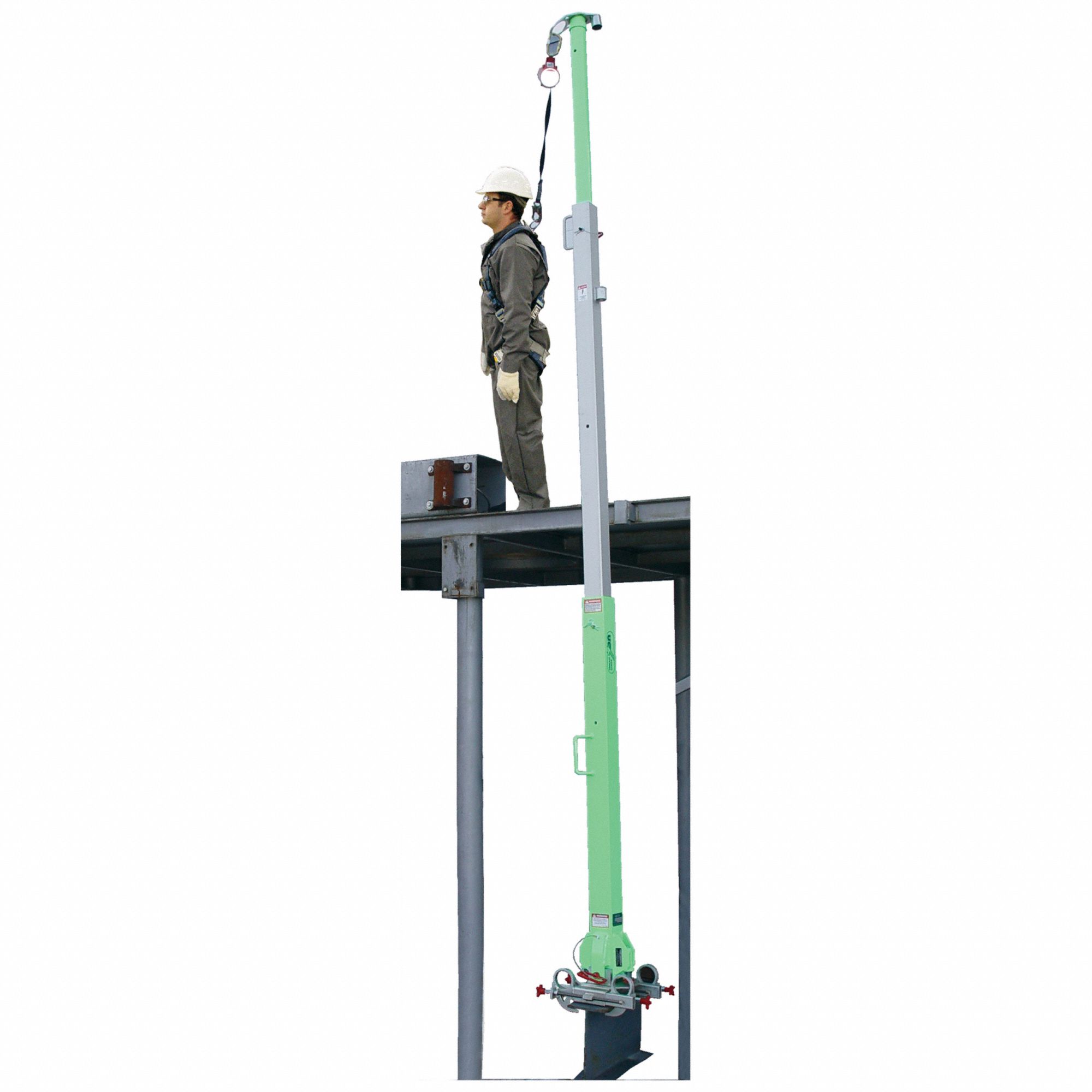 3M DBI-SALA, 1 Workers Per System, Swivel D-Ring, Post Anchor - 30N017 ...