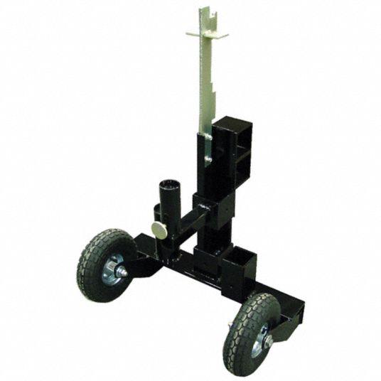 3M DBI-SALA, Black/Green, 10 in Wheel Size, Confined Space Cart ...