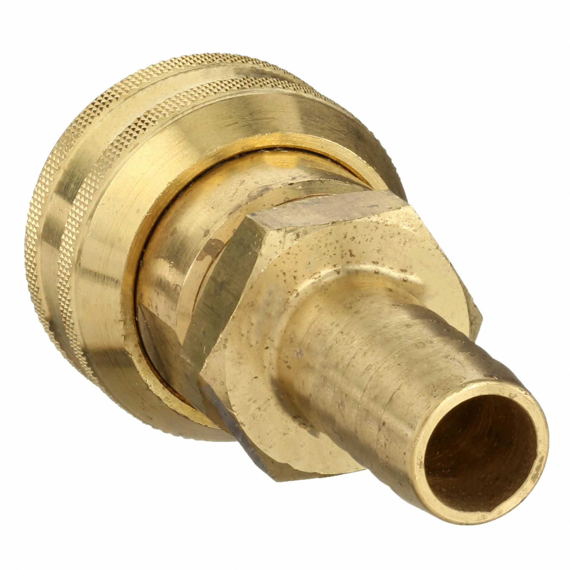 PARKER Quick Connect Hose Coupling, Industrial, Brass, Socket - 30N210 ...