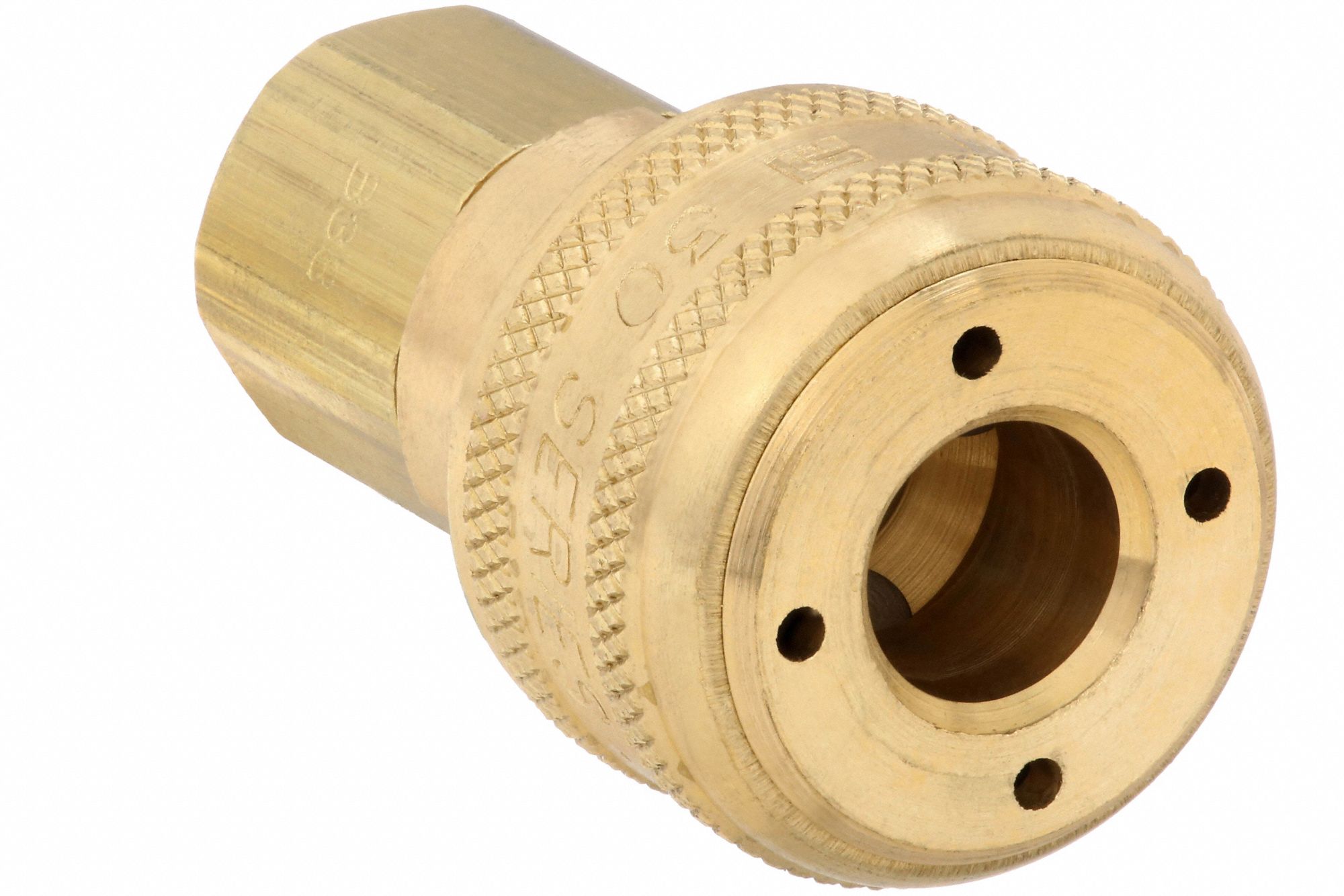 PARKER Quick Connect Hose Coupling, Industrial, Brass, Socket - 30N197 ...