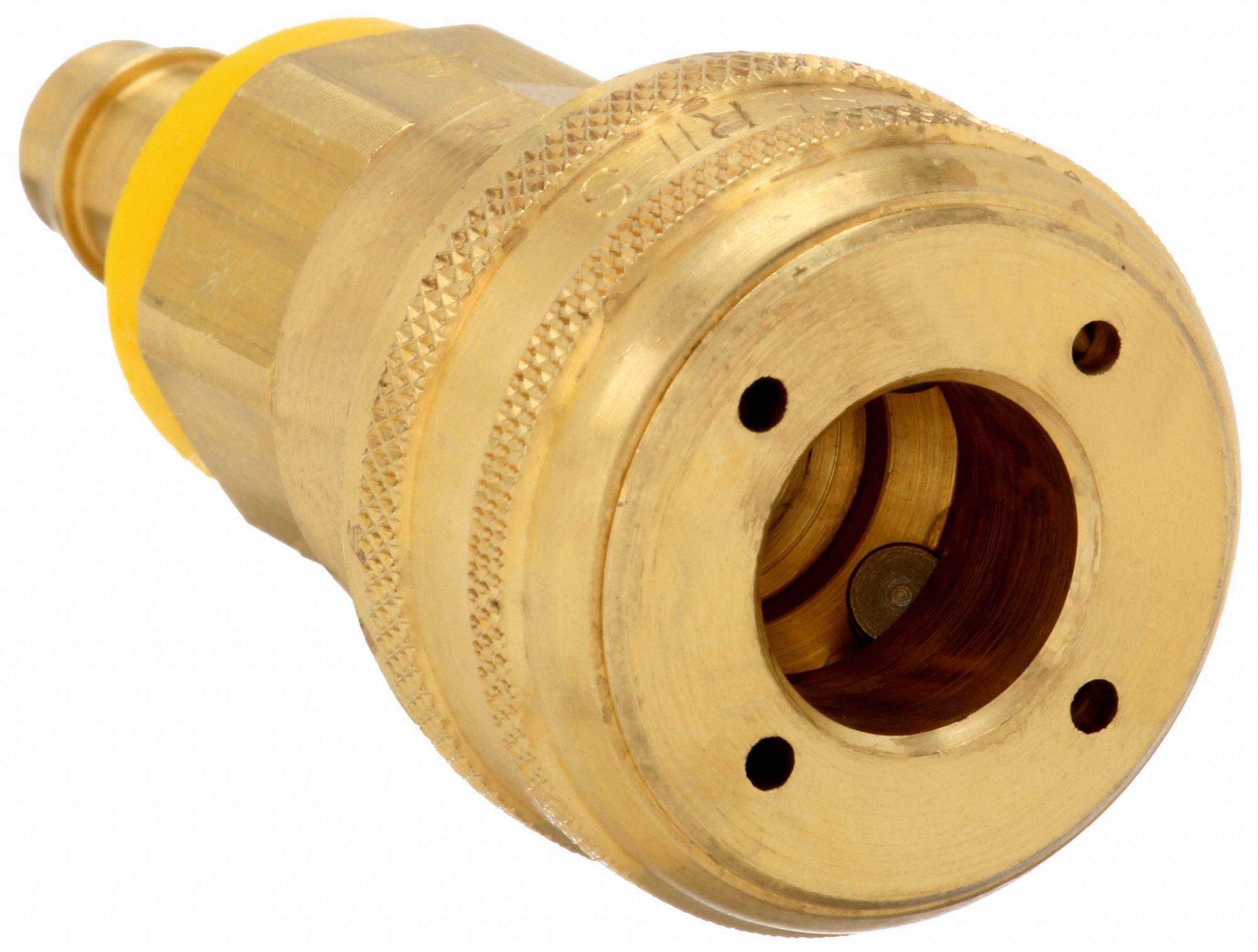 PARKER Quick Connect Hose Coupling, Industrial, Brass, Socket - 30N203 ...
