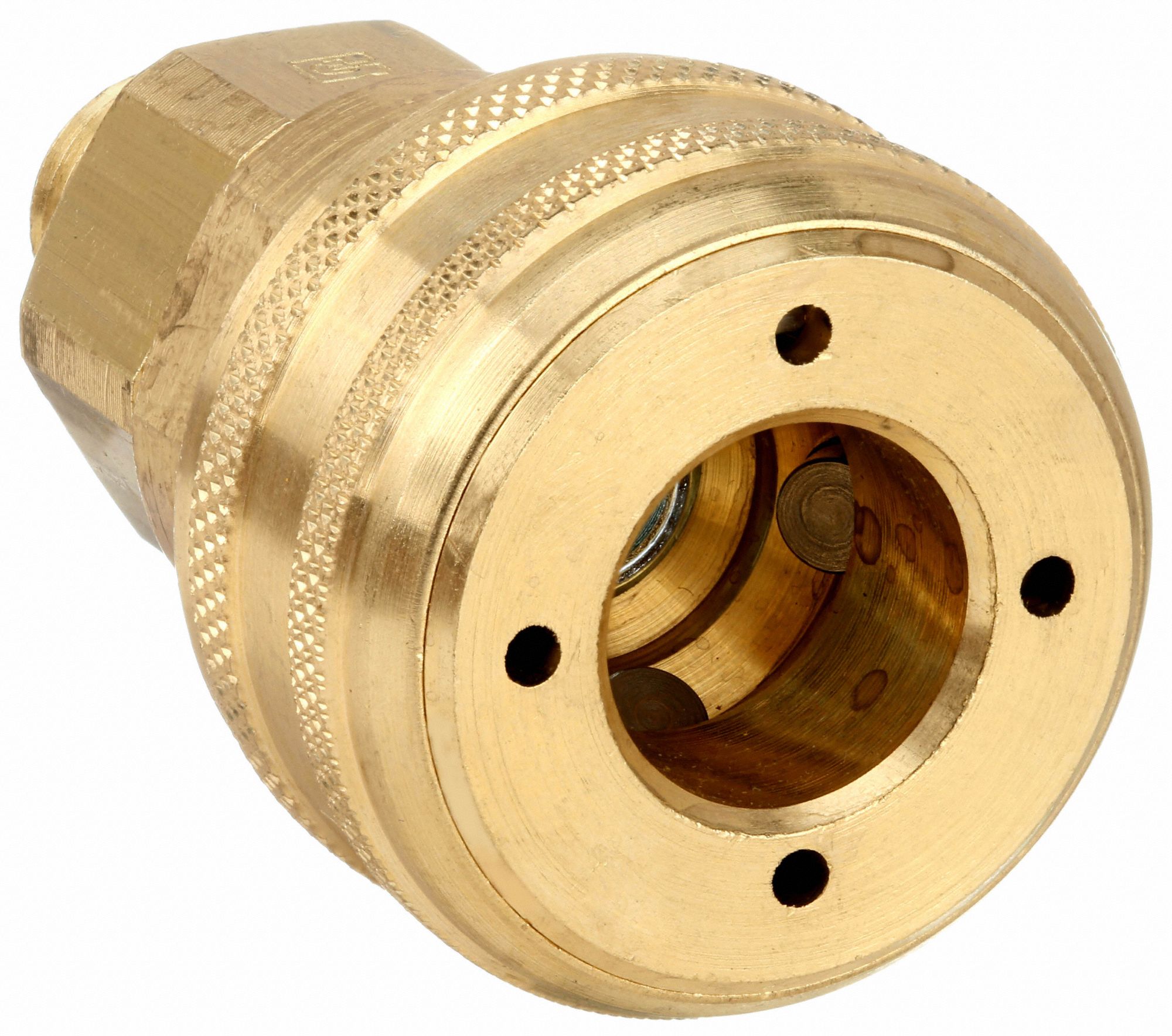 PARKER Quick Connect Hose Coupling: 1/2 in Body Size, 3/8 in Hose ...