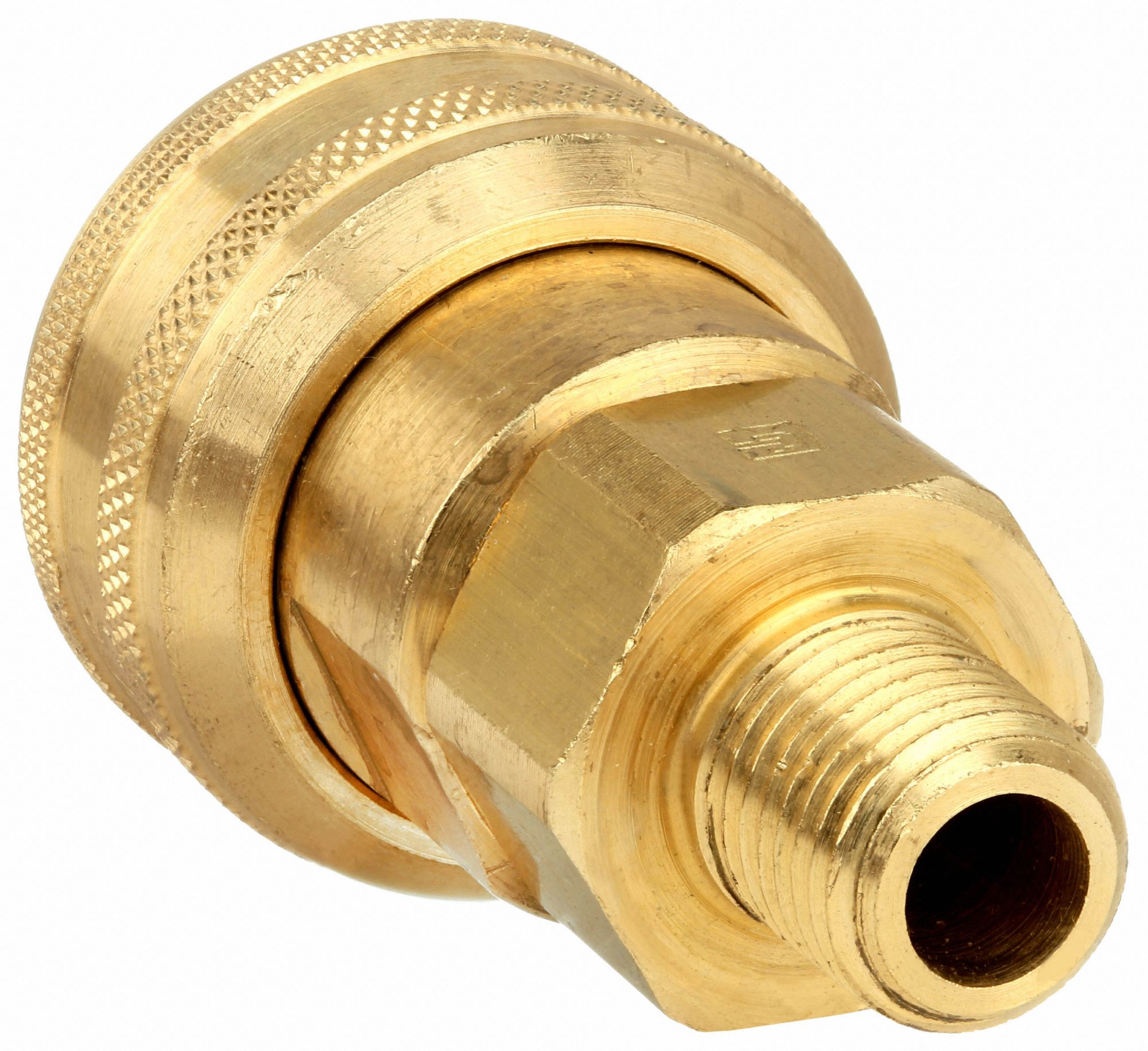 PARKER Quick Connect Hose Coupling: 1/2 in Body Size, 3/8 in Hose ...