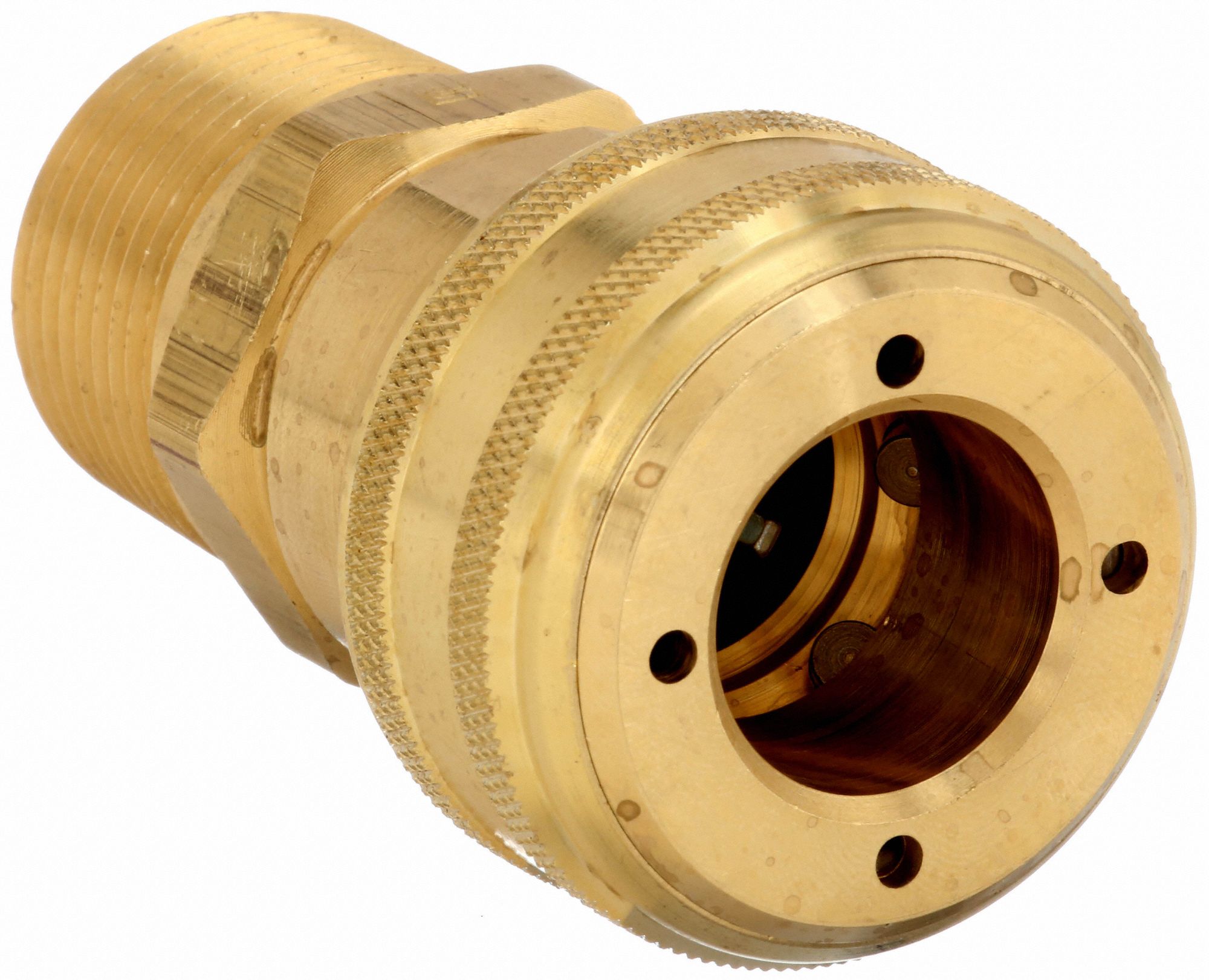 PARKER Quick Connect Hose Coupling, Industrial, Brass, Socket - 30N212 ...