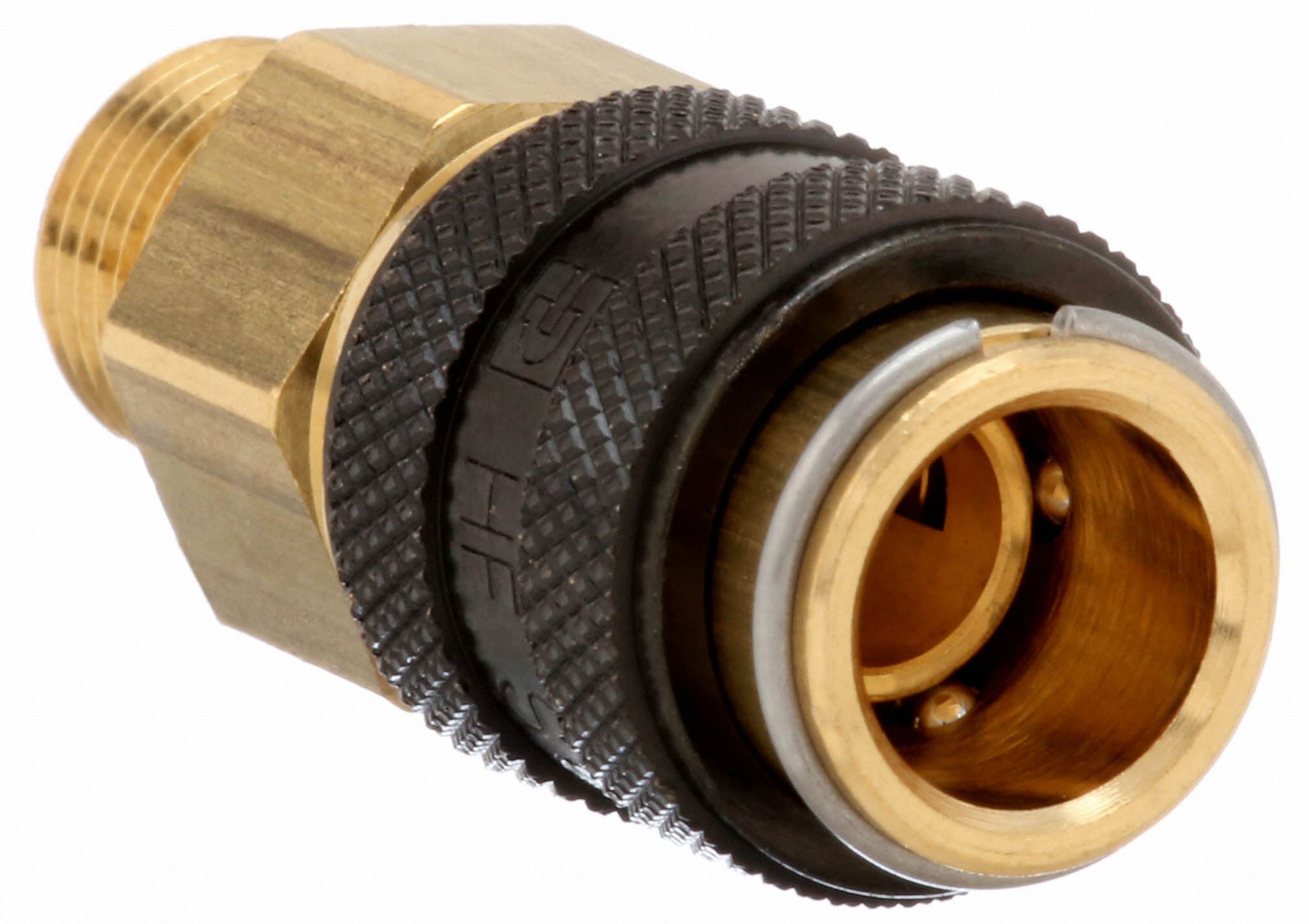 PARKER Quick Connect Hose Coupling: 1/8 in Body Size, 1/8 in Hose ...
