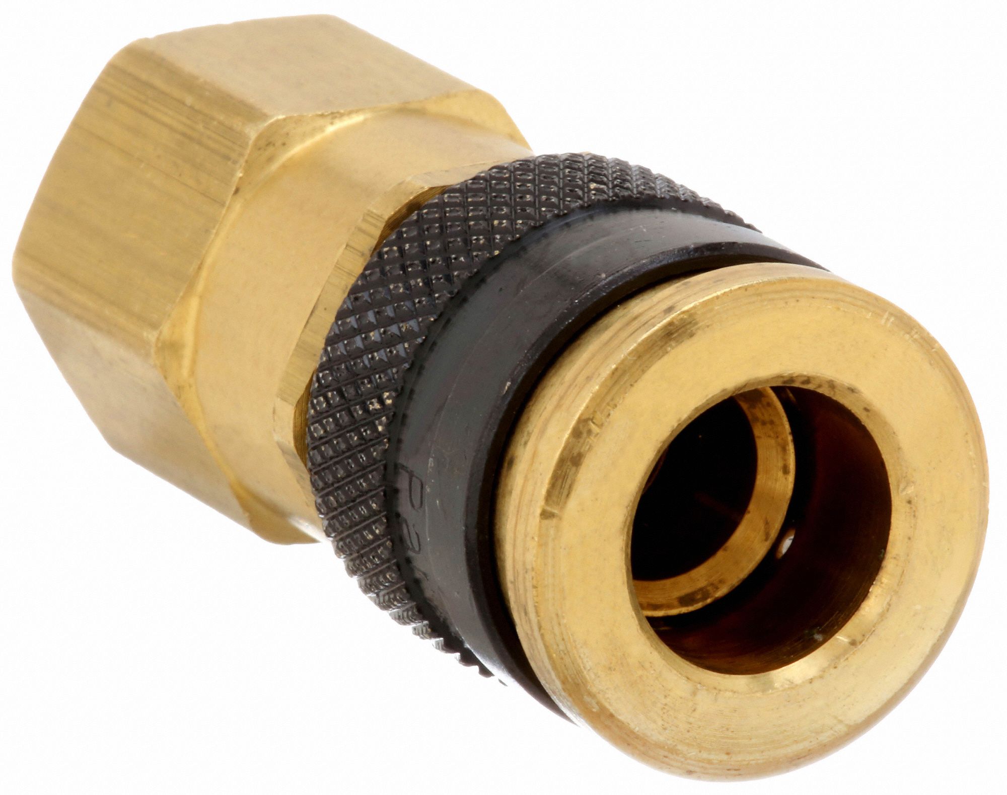 PARKER Quick Connect Hose Coupling, Industrial, Brass, Socket - 30N238 ...
