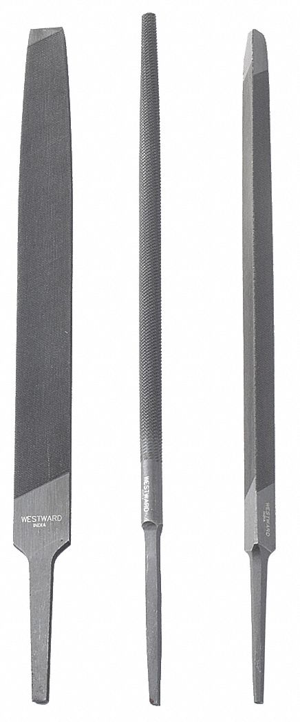 WESTWARD File Set: 6 in Mill Bastard/6 in Round Bastard/6 in Slim Taper ...