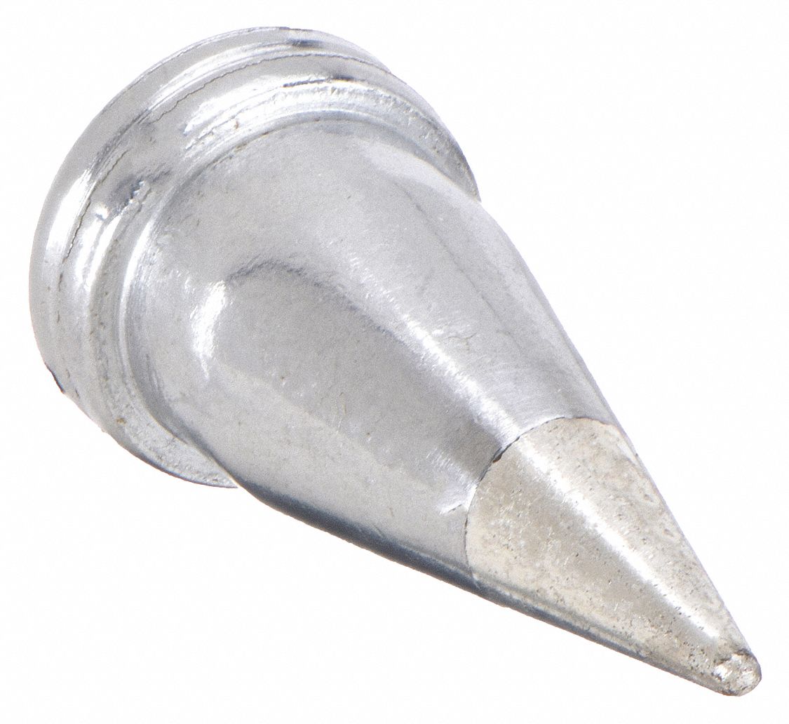 Conical, For Use With 30PC19, Soldering Tip - 30PC27|30PC27 - Grainger