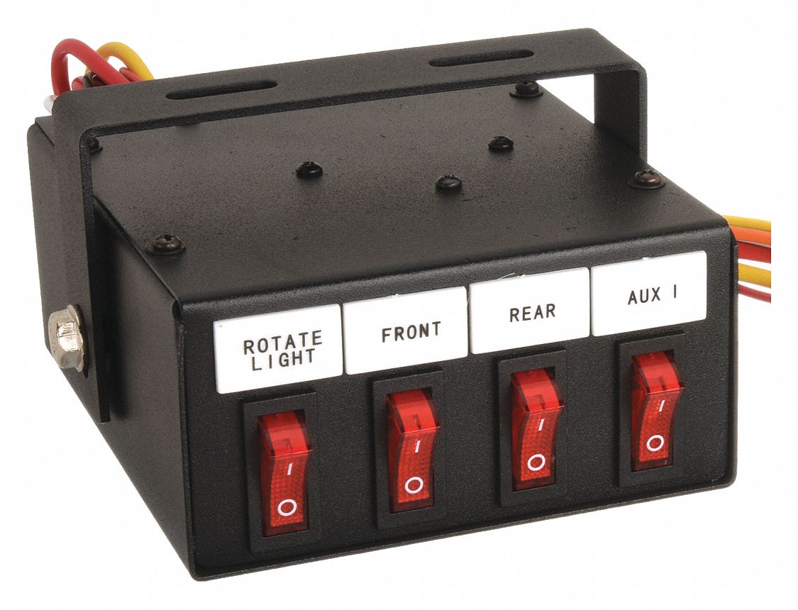 BUYERS PRODUCTS, Rocker Switch, SPST, Automotive Switch - 30PC97 ...