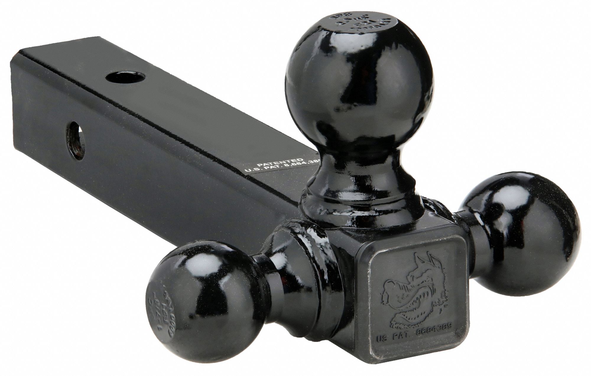 Adjustable Hitch Pro Series 80425 Tri-Ball Ball Mount Tow Hitch