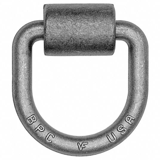 BUYERS PRODUCTS Forged D-Ring, Forged Steel Finish - 30PD28|B40 - Grainger