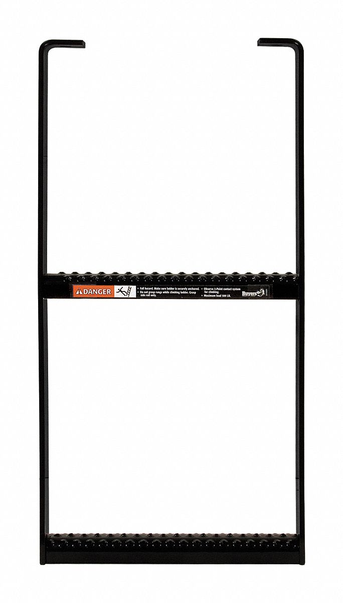 BUYERS PRODUCTS, 12 in Step Wd, 2 in Step Dp, Steel Step - 30PD72 ...