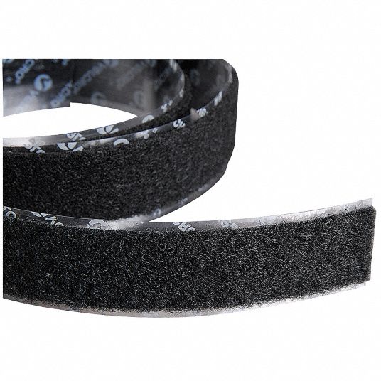 VELCRO BRAND, Roll, Black, Hook-and-Loop Fastener - 30PE14|120158 ...