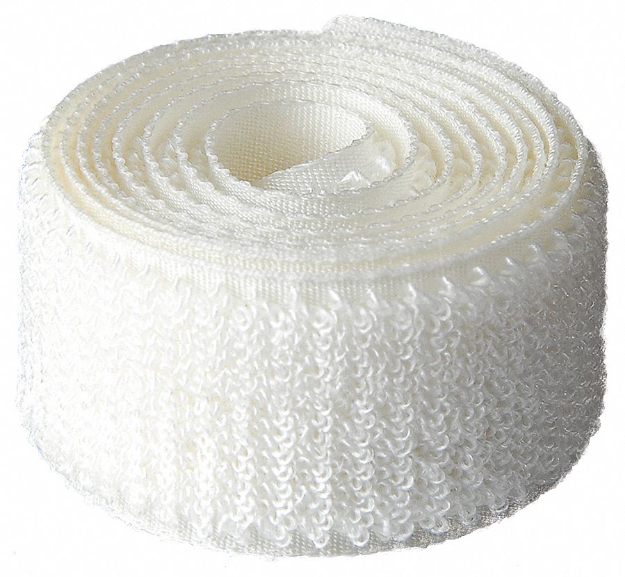 VELCRO BRAND, Roll, White, Hook-and-Loop Fastener - 30PE24|186542 ...