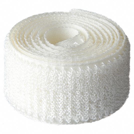 VELCRO BRAND, Roll, White, Hook-and-Loop Fastener - 30PE24|186542 ...