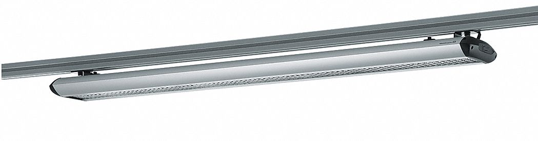 Clamp-On Task Light, LED, 3200 Lumens, Lamp Included Yes, Aluminum ...