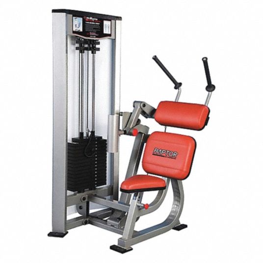 PROMAXIMA, Steel, Powder Coated, Abdominal Crunch - 30PK81|P-6100 ...