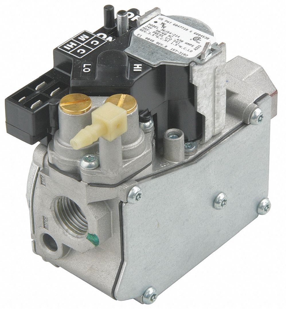 Direct Spark Ignition/Hot Surface Ignition, Dual Stage, Gas Valve ...