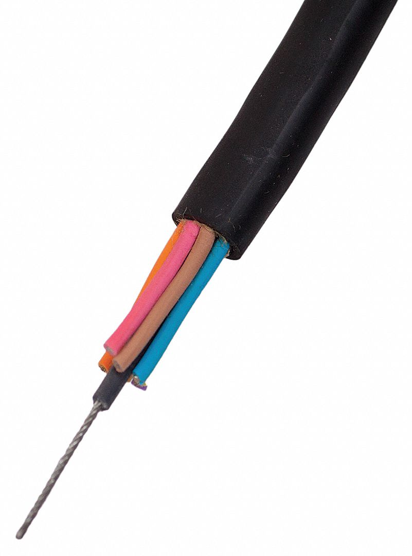 KH INDUSTRIES Pendant Cable with Internal Strain Relief: 3 Conductors ...