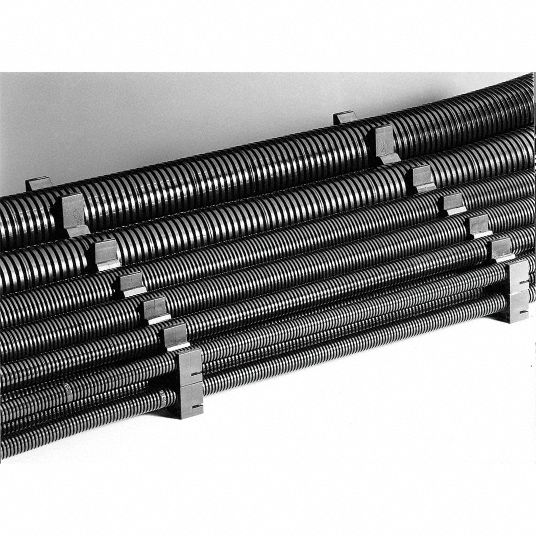REIKU Corrugated Loom Tubing: 1 in Nominal Size, 164 ft Overall Lg ...