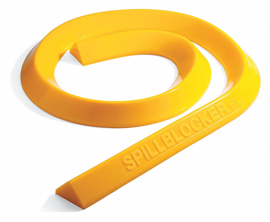 PIG, Polyurethane, Yellow, Spill Dike - 30PW54|PLR204-YW - Grainger