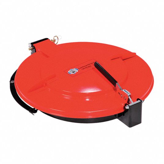 PIG, Latching Lid for Fiber Drum - 30PX20|DRM1124-RD - Grainger