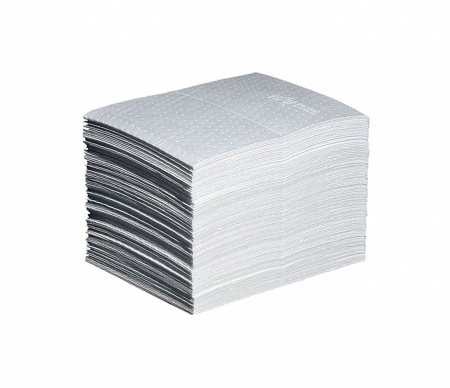 PIG Tapete Absorbente,Base Aceite,Blco,PQ100 - 30RA44 | MAT214 ...